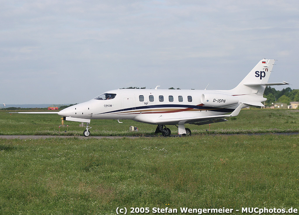 First Flight of the GROB SPn Utility Jet!