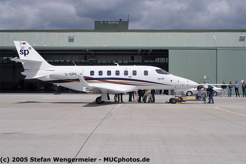 First Flight of the GROB SPn Utility Jet!