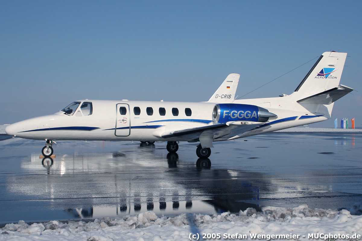 Aero Vision SARL Cessna 550 Citation II F-GGGA!