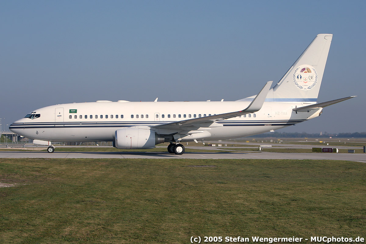 BBJ One Inc. BBJ1 N737ER / JABJ AG BBJ1 HZ-TAA