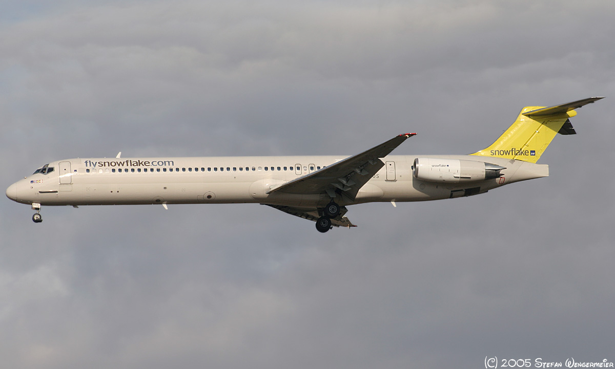 SAS/Snowflake MD-80 LN-ROS!